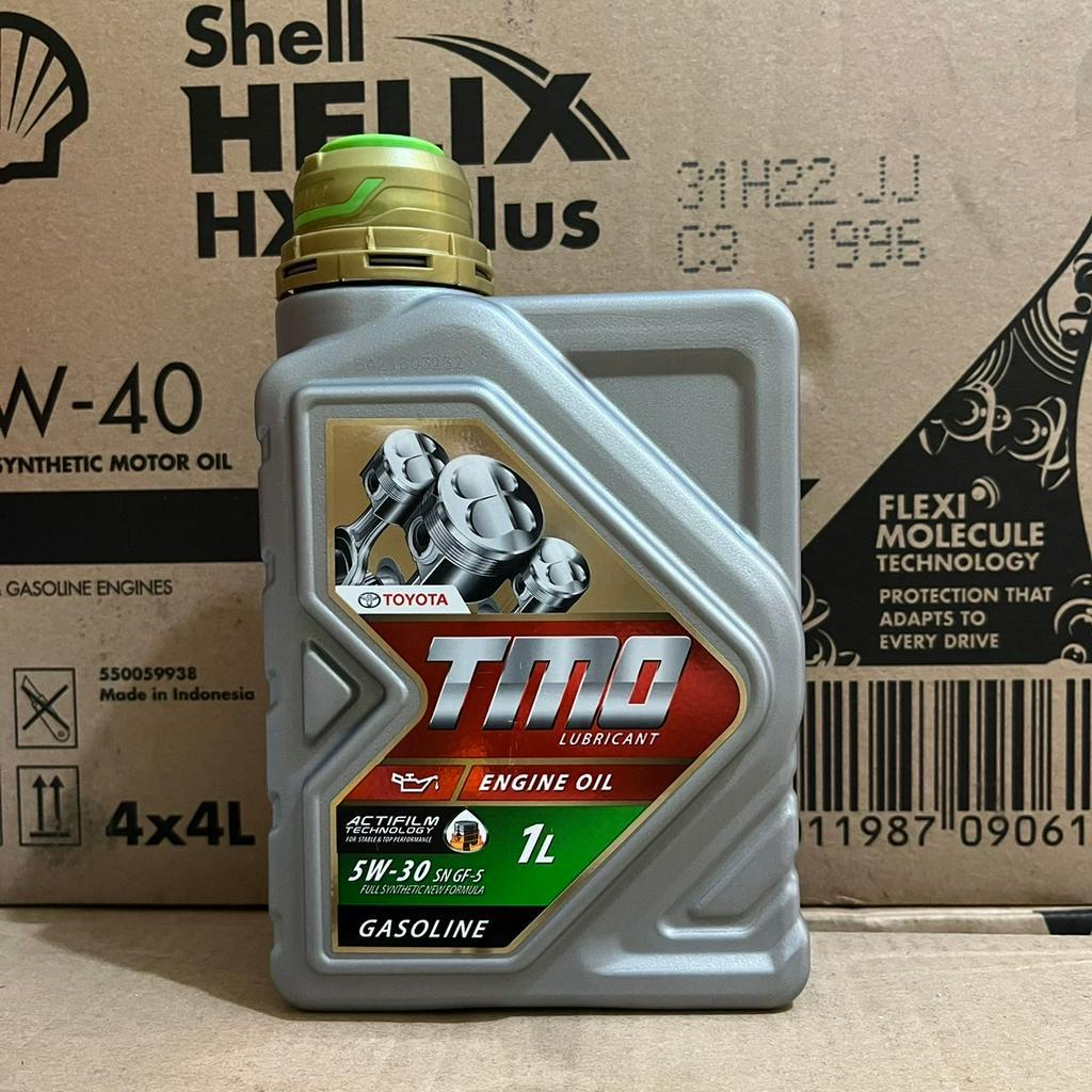 Jual Oli Mesin Mobil Toyota TMO 5W-30 Api SN TOYOTA OIL 1 Liter ...