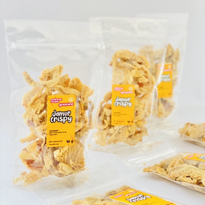 Jual Jajamart Jamur Crispy Terlezat Cemilan Kripik Pedas Makanan Ringan ...