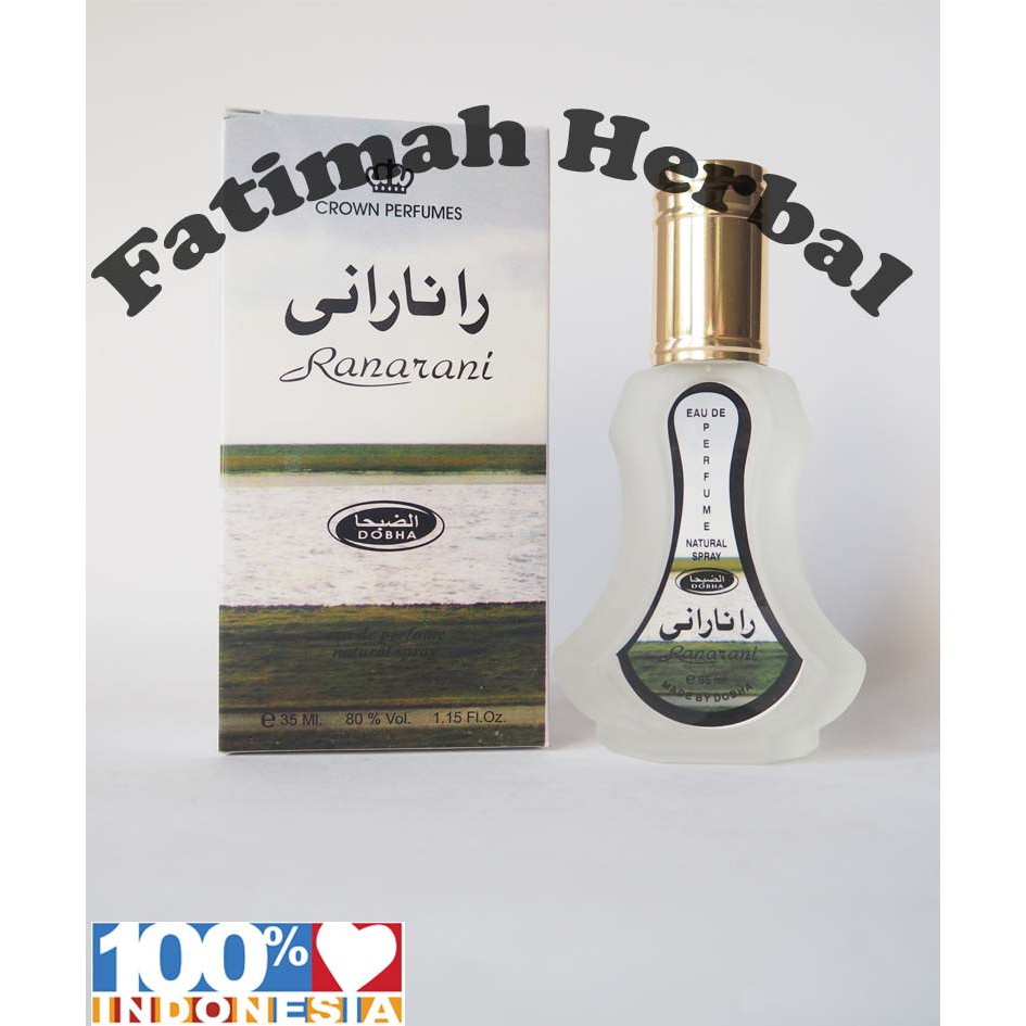 Jual Parfum Dobha Spray 35 ml - Varian Rana Rani | Shopee Indonesia