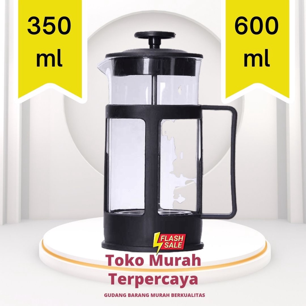 Jual Alat Seduh Kopi & Teh / Coffee Maker / Brew Coffee / Kaca Filter ...