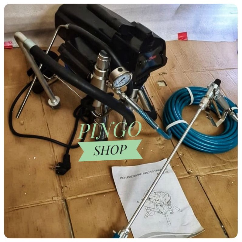 Jual Mesin Cat Tembok/ Airless Sprayer Paint Heavy Duty X20 Tsuzumi ...