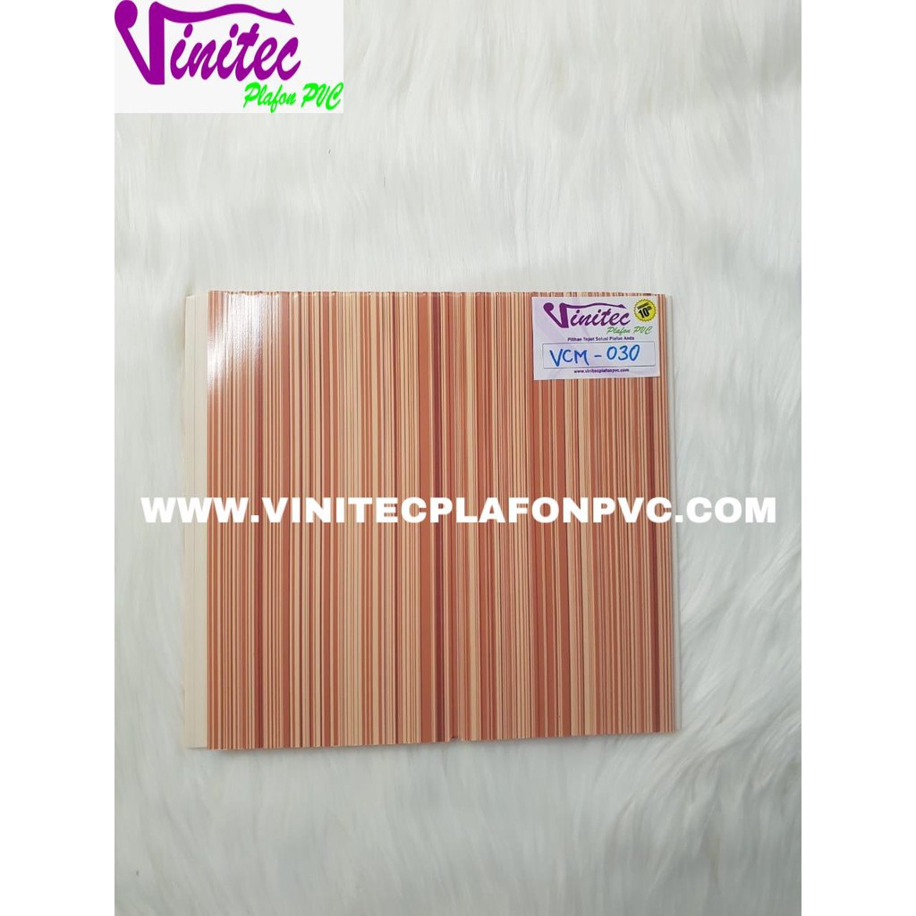 Jual Plafon PVC VINITEC / Plafon PREMIUM TYPE VCM Per Lembar 3M / 4M ...