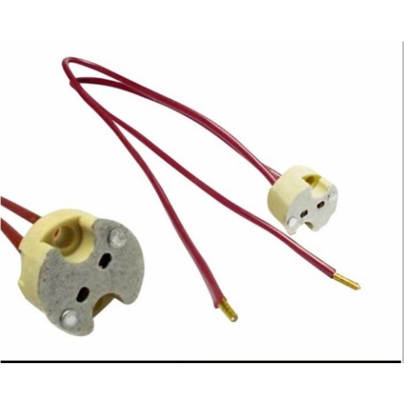 Jual SOCKET SOKET FITING HALOGEN MR16 GU5.3 GU4 MODEL TUSUK | Shopee ...