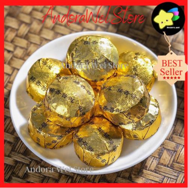 Jual Chinese Tea Mini Pu Er Cha / Pu Er Tea Black Tea Teh China Herbal ...