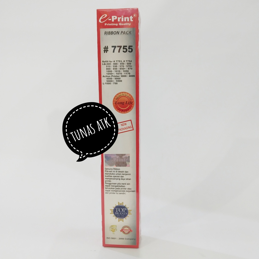 Jual E-PRINT RIBBON PACK # 7755 | Shopee Indonesia