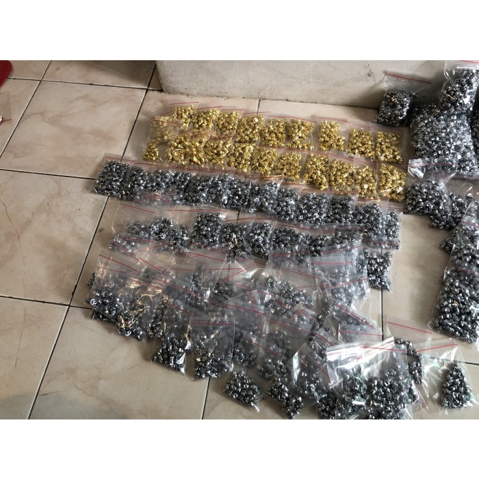 Jual Sd20D1 Rivet,Ripet,Baut,Baud Velg Mobil Bbs,Oz Dll Warna Gold ...