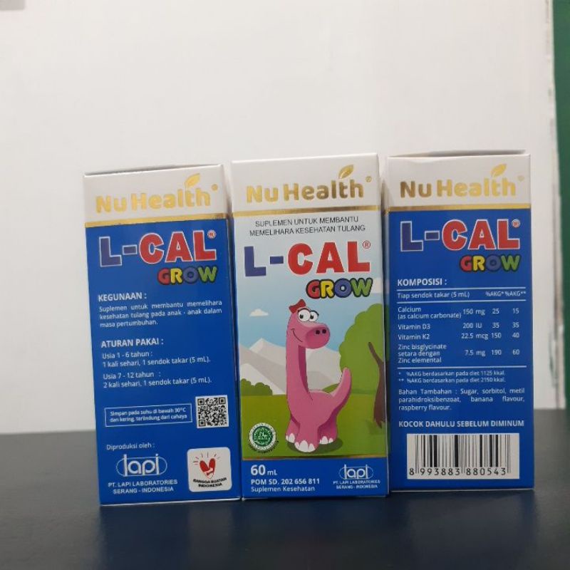 Jual L-Cal Sirup 60 ml | Shopee Indonesia