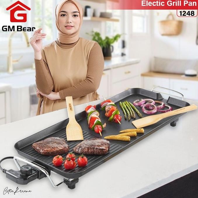 Jual Alat Bbq Yakiniku Grill Pan 1248-Denki Electric Barbecue ...