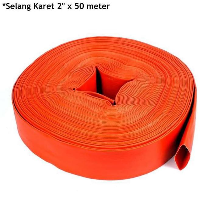 Jual Selang Irigasi Pengairan Selang Air Karet 2 Dim X 50 Meter Nada.Kmart | Shopee Indonesia