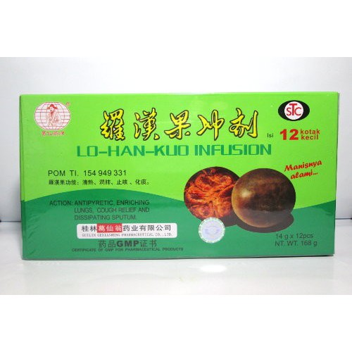 Jual Luo Han Guo Infusion 200gr / Luo Han Kuo / Lo han / Lakanto ...