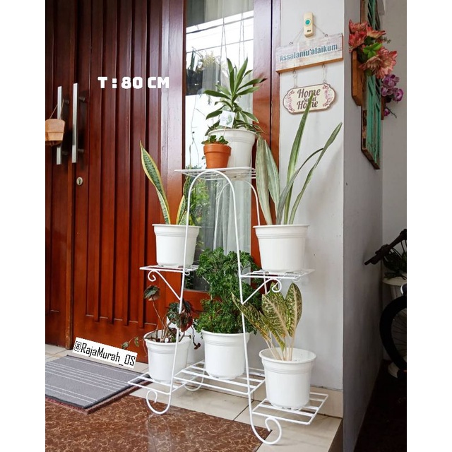 Jual Standing Pot T 80 cm / Pot Bunga / Rak Tanaman | Shopee Indonesia