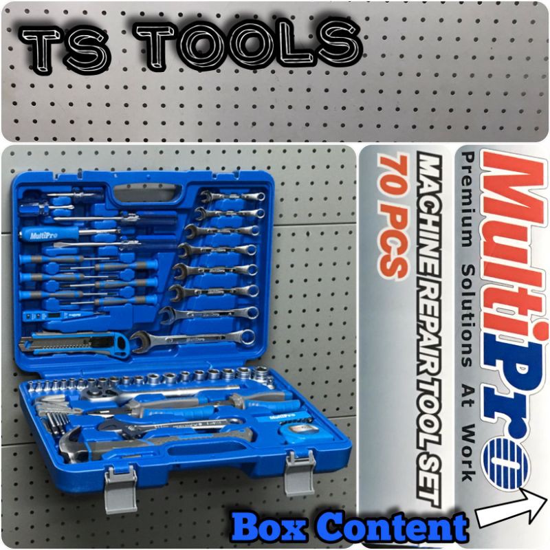 Jual Tool Kit Set Toolkit Toolset Multipro Set 70 Pcs Machine Repair ...