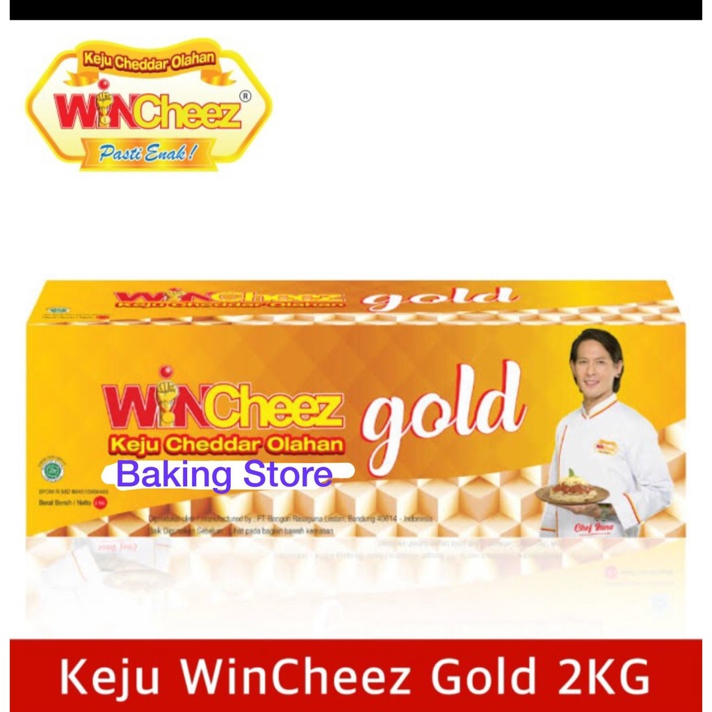 Jual Wincheez Gold 2kg - Keju Cheddar Cheese Wincheez Gold 2kg | Shopee ...
