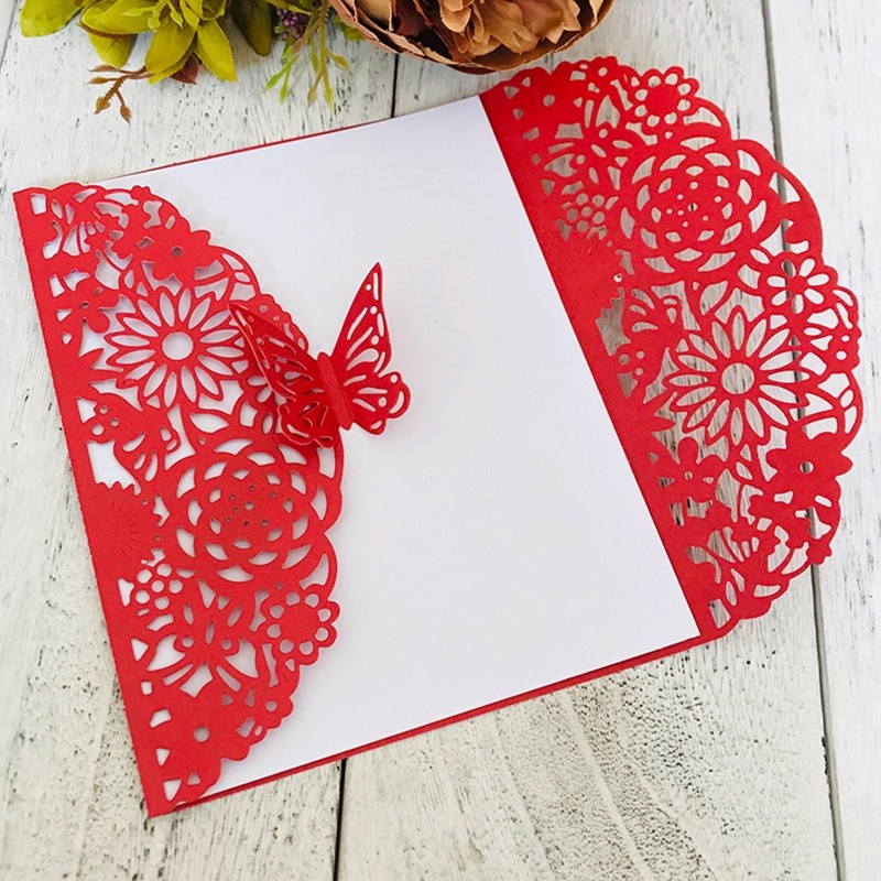 Jual Cover Undangan Papercut 033B Undangan Pernikahan Ulang Tahun Wedding Invitation Wedding ...