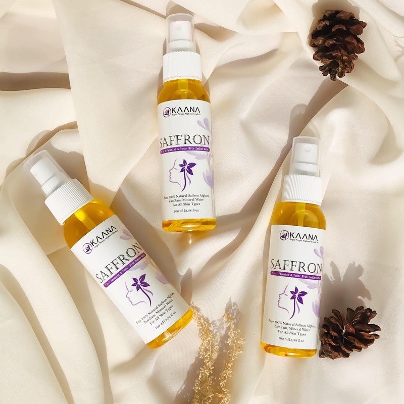 Jual Face Mist KAANA SAFFRON Paket Hemat (Get 5 Botol) Saffron With Zam ...