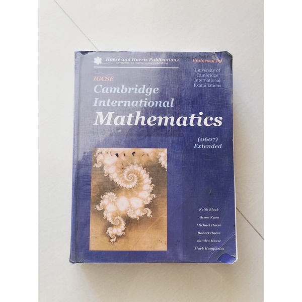 Jual BUKU IGCSE CAMBRIDGE INTERNATIONAL MATHEMATICS 0607 EXTENDED MURAH ...