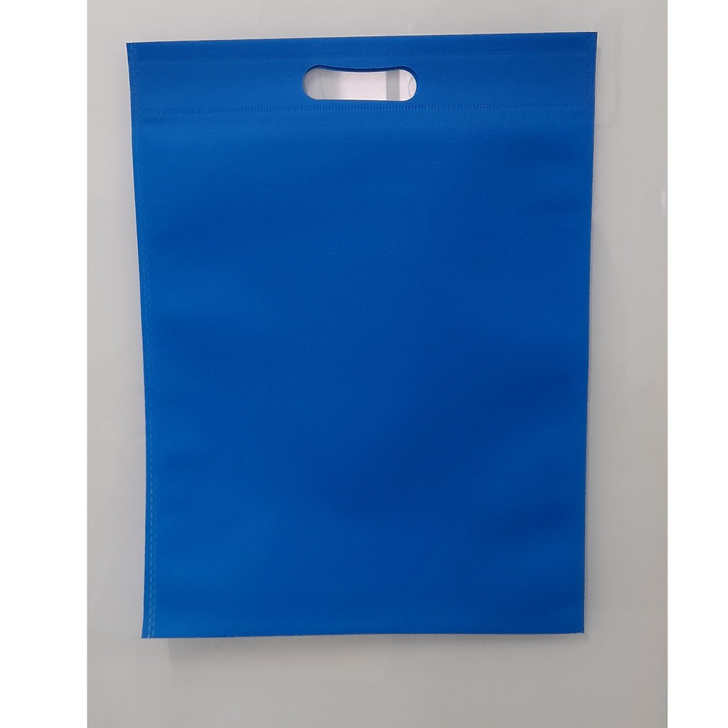 Jual Tas Press Spunbound Oval Goodie Bag Tas Belanja Warna Biru Turkis ...