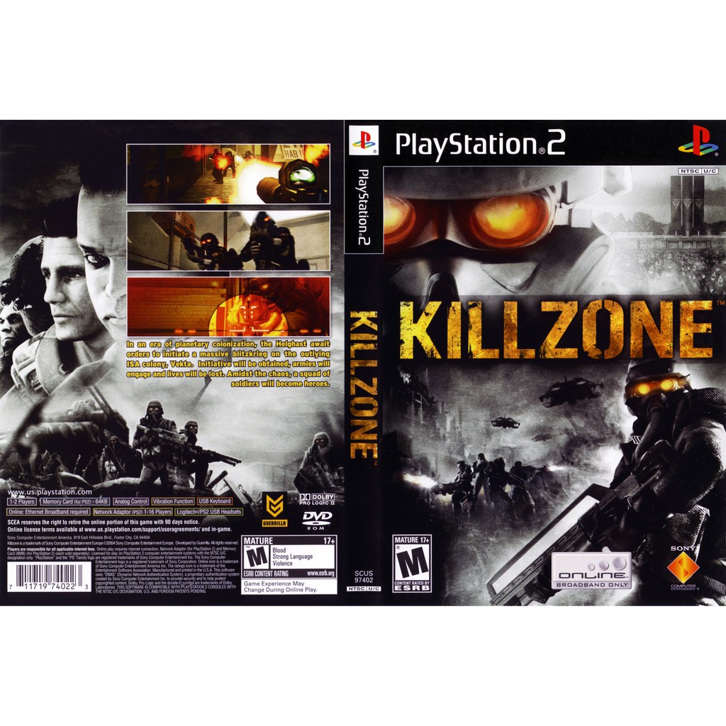 Jual Kaset Ps2 GamePS2 Kill Zone | Shopee Indonesia