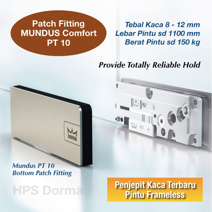 Jual Patch Fitting PT 10 MUNDUS Comfort Dorma (Bottom Patch) | Shopee Indonesia