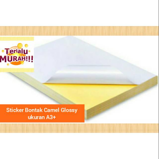Jual Kertas Stiker / Bontak Mirrorcoat / Glossy / Chromo/Cast coated ...