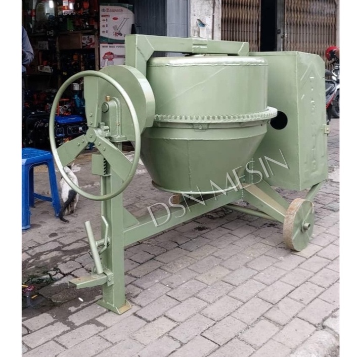 Jual MESIN MOLEN PENGADUK SEMEN CONCRETE MIXER 350 LITER TIGA RING ...