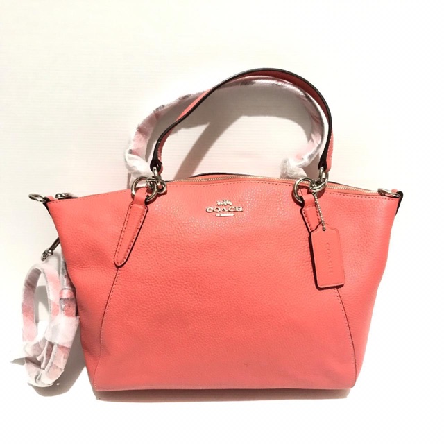 Jual Coach bag kak Anna warna coral | Shopee Indonesia