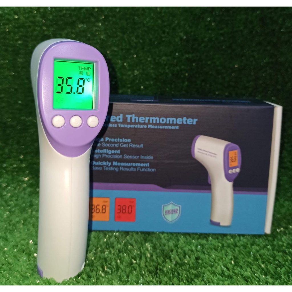 Jual Thermometer Infrared / Thermometer Gun Pengukur Suhu Tubuh ...