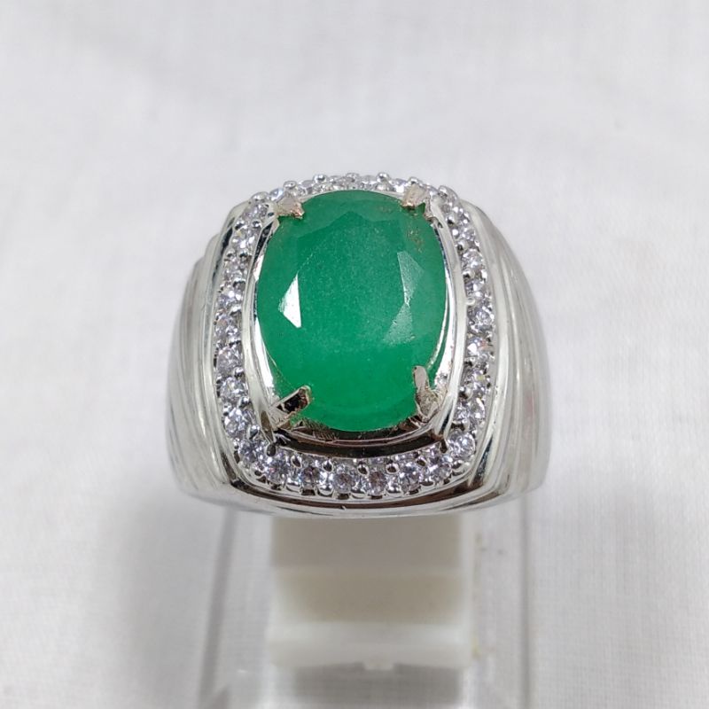 Jual Batu Zamrud Zambia asli natural siap pakai | Shopee Indonesia