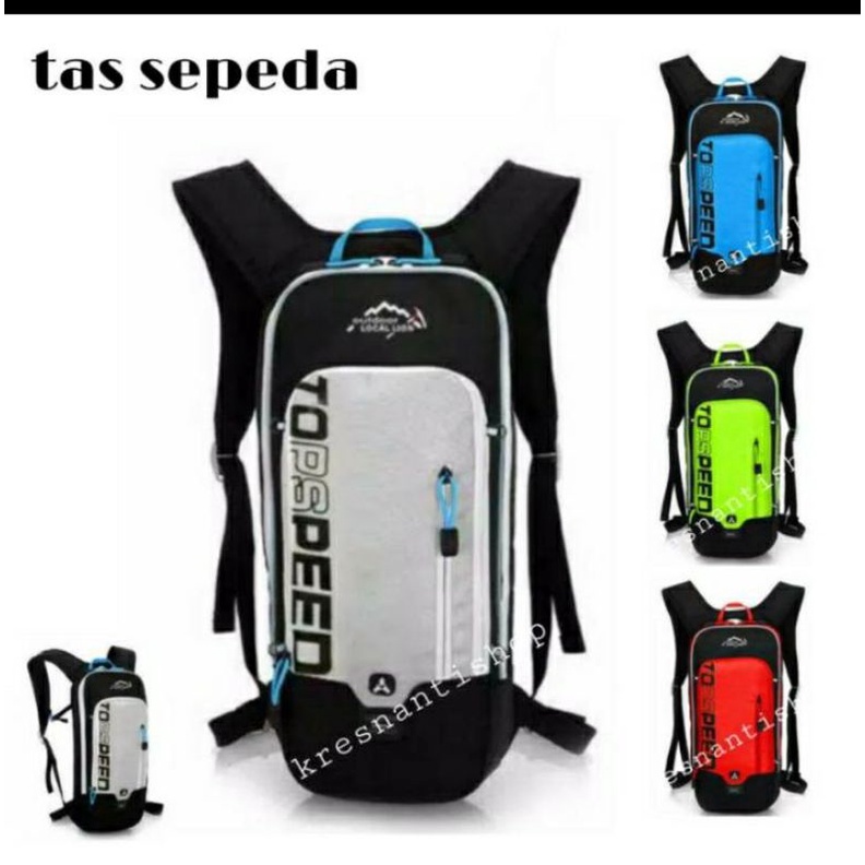 Jual ransel sepedah topspeed pria wanita tas punggung spedah gunung hydropack murah | Shopee ...