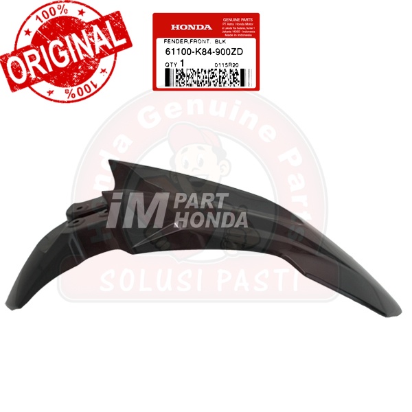 Jual Original !! Slebor Spakbor Depan CRF 150 L Hitam 61100-K84-900ZD ...