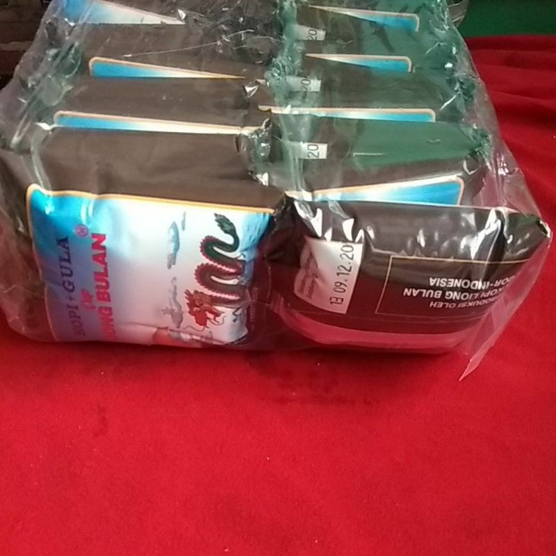 Jual KOPI PLUS GULA cap LIONG BULAN 1Pack 20 bks (LG) | Shopee Indonesia