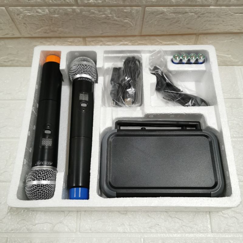 Jual AUDIOLINE MA 200 BRA MIC MICROPHONE MIKROFON WIRELESS TANPA KABEL ...