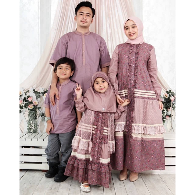 Jual Lala Bloom Burgundy Family Set By Alilac | Shopee Indonesia