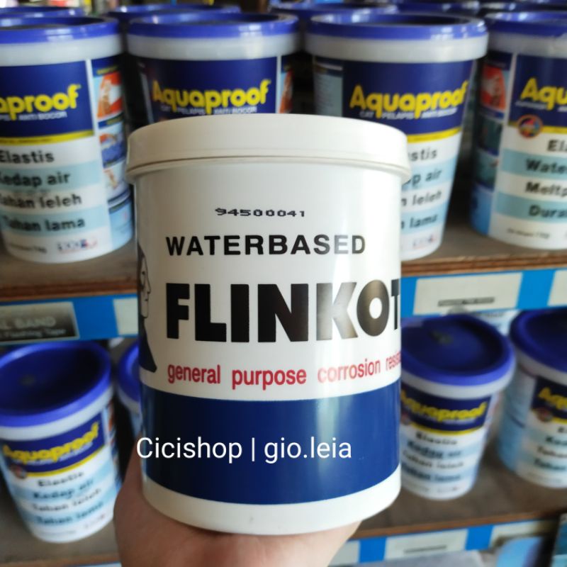 Jual Flinkote air dayak | pencegah korosi | cat pelapis kayu dan besi ...