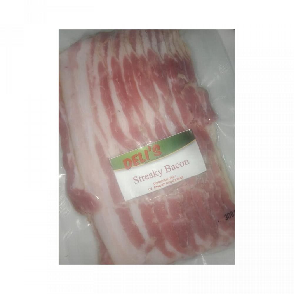 Jual STREAKY PORK BACON BACON SAMCAN BABI - 1 KG | Shopee Indonesia