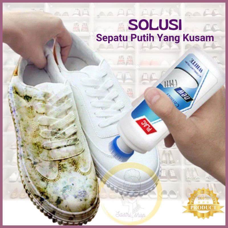 Jual Pembersih Sepatu Warna Putih Semir Sepatu | Shopee Indonesia