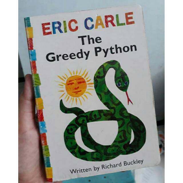 Jual eric carle the greedy phyton | Shopee Indonesia