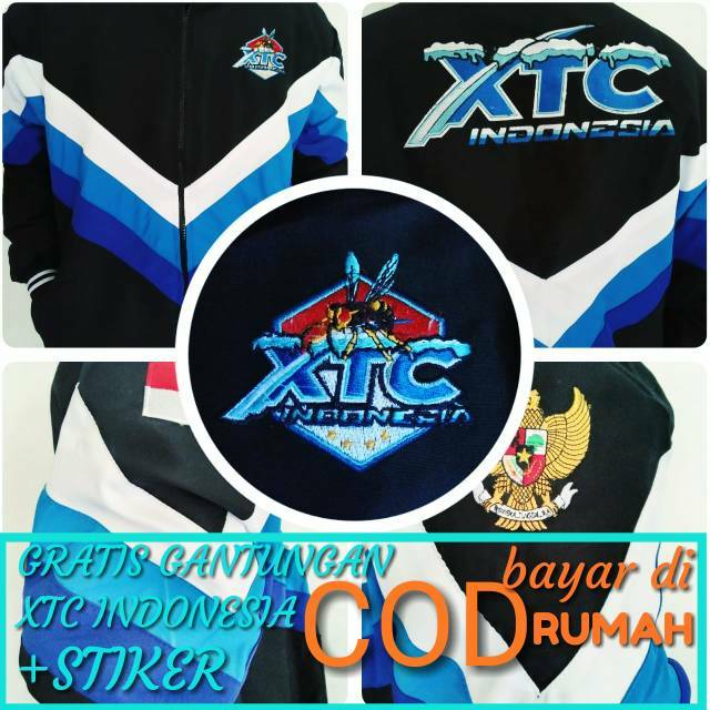Jual Jaket hitam polet xtc grtis gantungan xtc indonesia | Shopee Indonesia