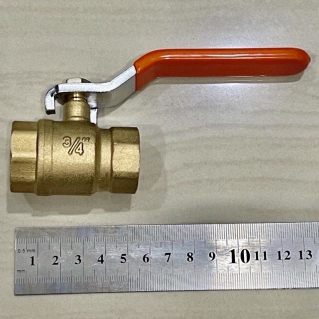 Jual TOLEDO 3/4” inci Ballvalve 3/4”inchi kuningan asli drat dalam stop keran engkol 3/4 inci ...