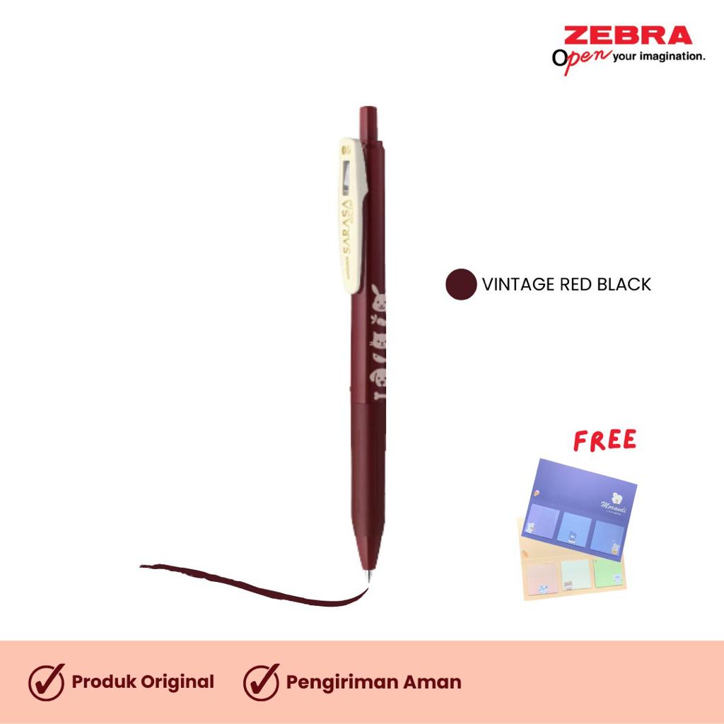 Jual Zebra Pulpen Sarasa Clip 05 Vintage Pet Series - Satuan | Shopee ...