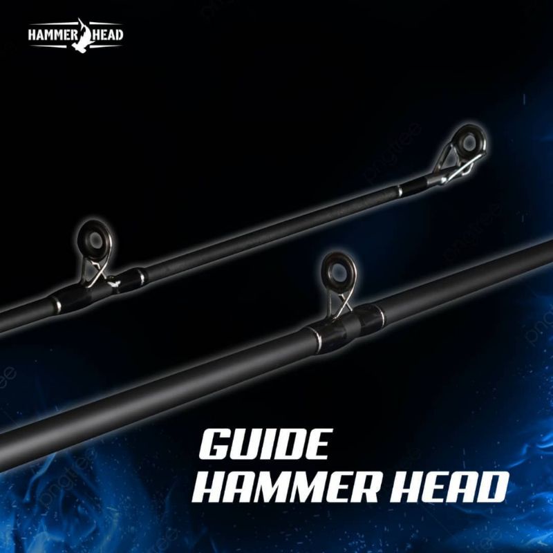 Jual Joran Hammerhead Blue Mountain 12 lb - 80 lb Super Kuat Spinning ...