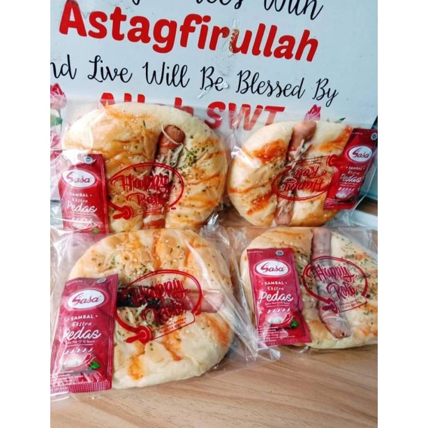 Jual Roti viral happy roti roti kopi, roti pizza, roti moon, roti sisir ...