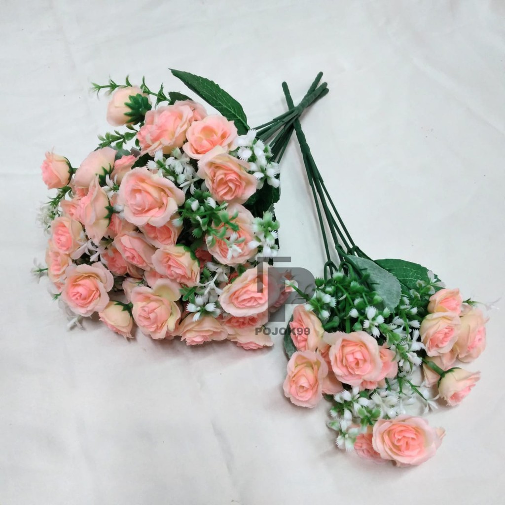 Jual Bunga Mawar Mini Hiasan Seserahan, Mahar, Backdrop, dan Pernikahan ...