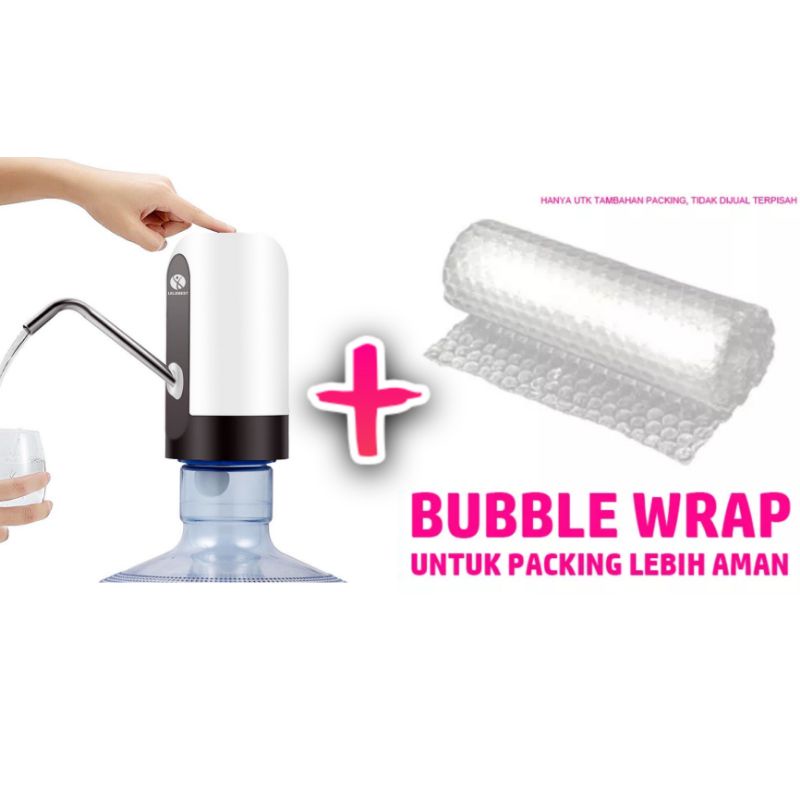 Jual Pompa Galon Elektrik LED Recharge 2 Tombol Indikator Otomatis ...