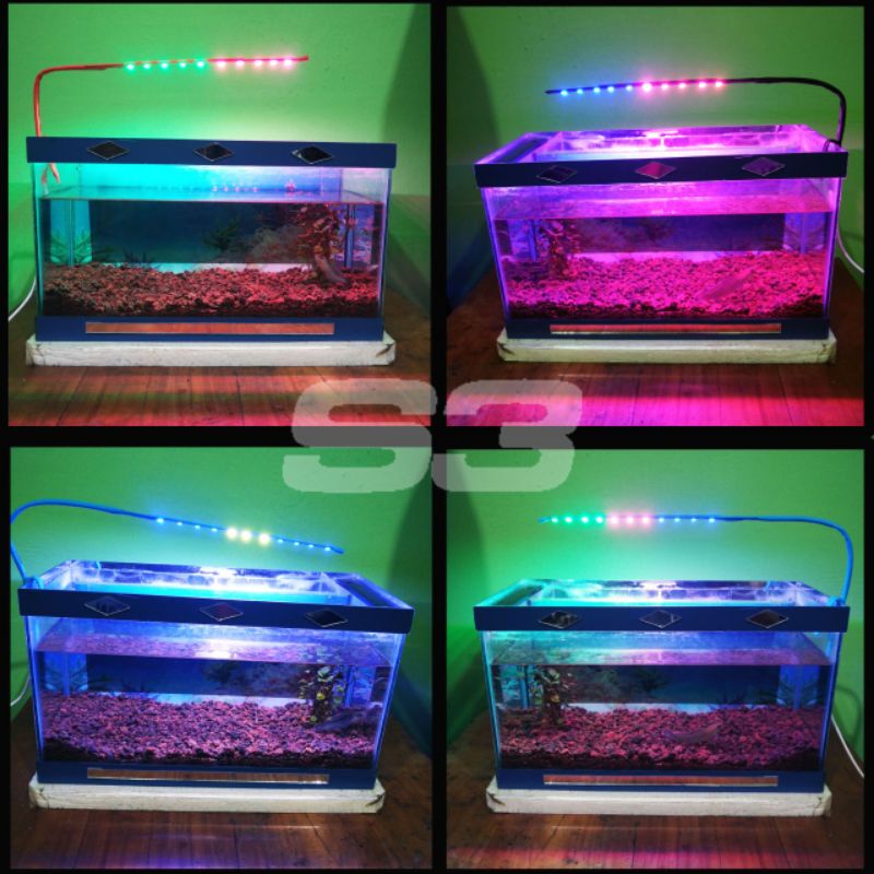 Jual Lampu Led Aquarium LED strip LED stik 5 volt Lampu Aquascape Lampu ...