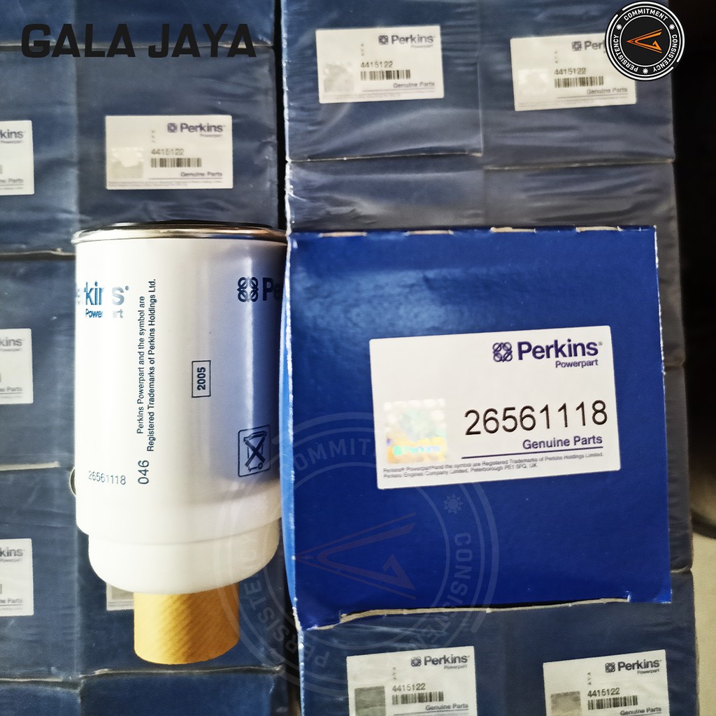 Jual Perkins Fuel Filter 26561118 - Filter Solar - Genuine | Shopee ...