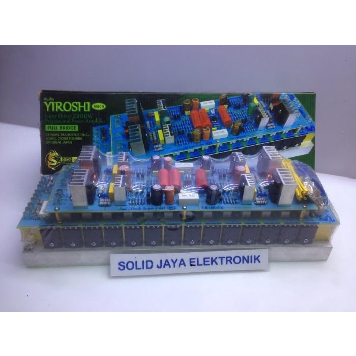 Jual Kit Power Yiroshi Mk 9 Mk9 Mk-9 2200W Plus Tr Final Toshiba Asli ...