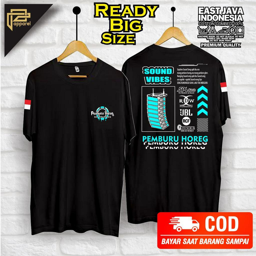 Jual Baju kaos SOUND SYSTEM Pemburu Horegg Vibes bahan adem big size ...