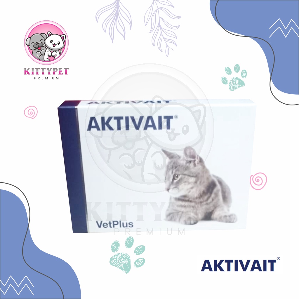 Jual Vetplus Aktivait Cat, 30 Capsule (1 Strip), PALING TERMURAH ...