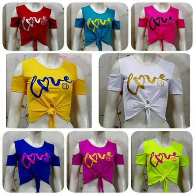 Jual Kaos love bolong | Shopee Indonesia